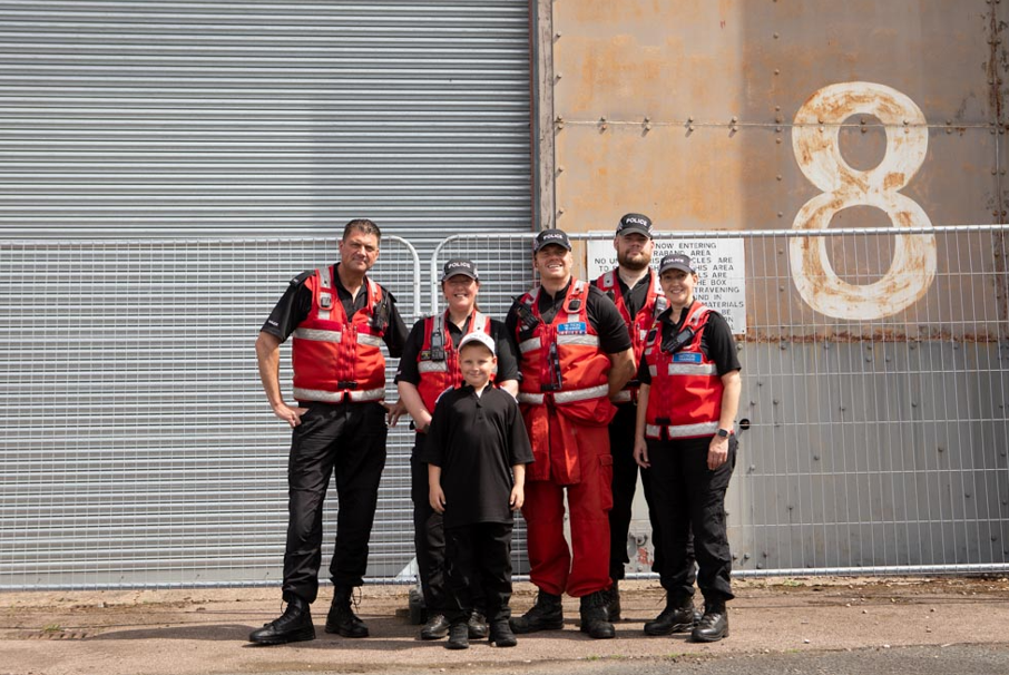 Young boy welcomed for behind-the-scenes look at life in policing ...